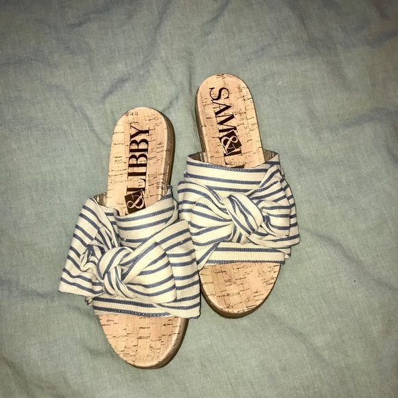 Sam & Libby | Shoes | Sam And Libby Bow Sandals | Poshmark